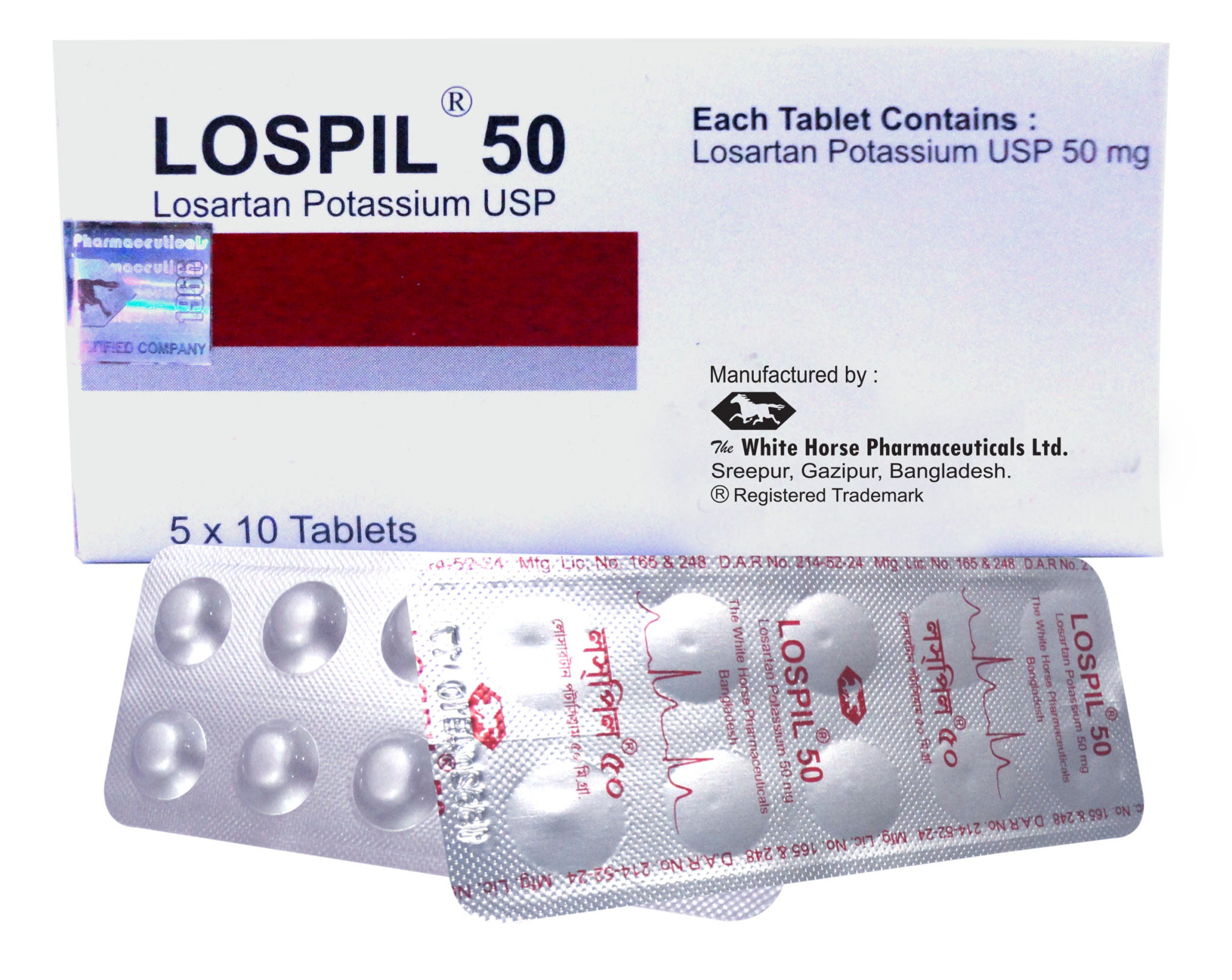 Lospil 50 – White Horse Pharmaceuticals Ltd